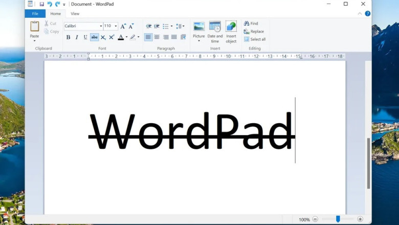Microsoft remove o WordPad do Windows - Boletim Nacional